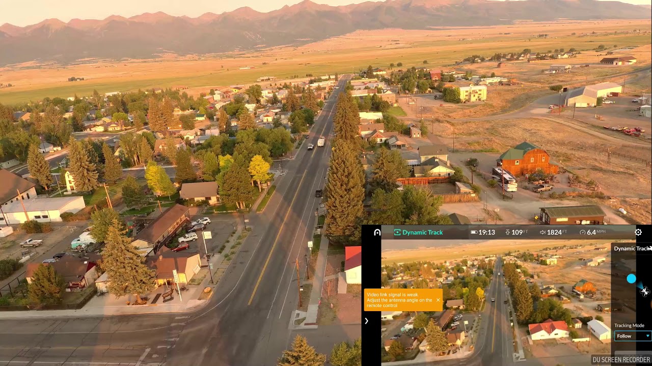 Autel Evo dynamic tracking test in car thru Westcliffe, Co. - YouTube