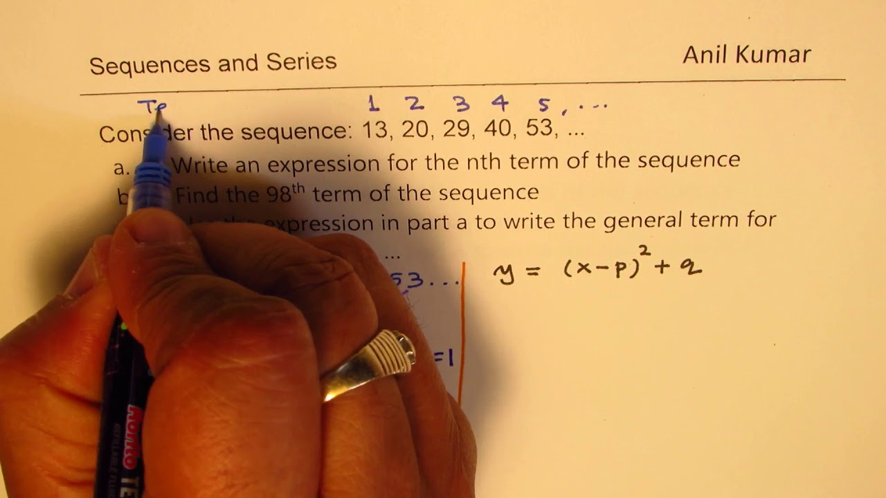 Non Linear Pattern Rule 13 20 29 40 53 and Related Concepts - YouTube