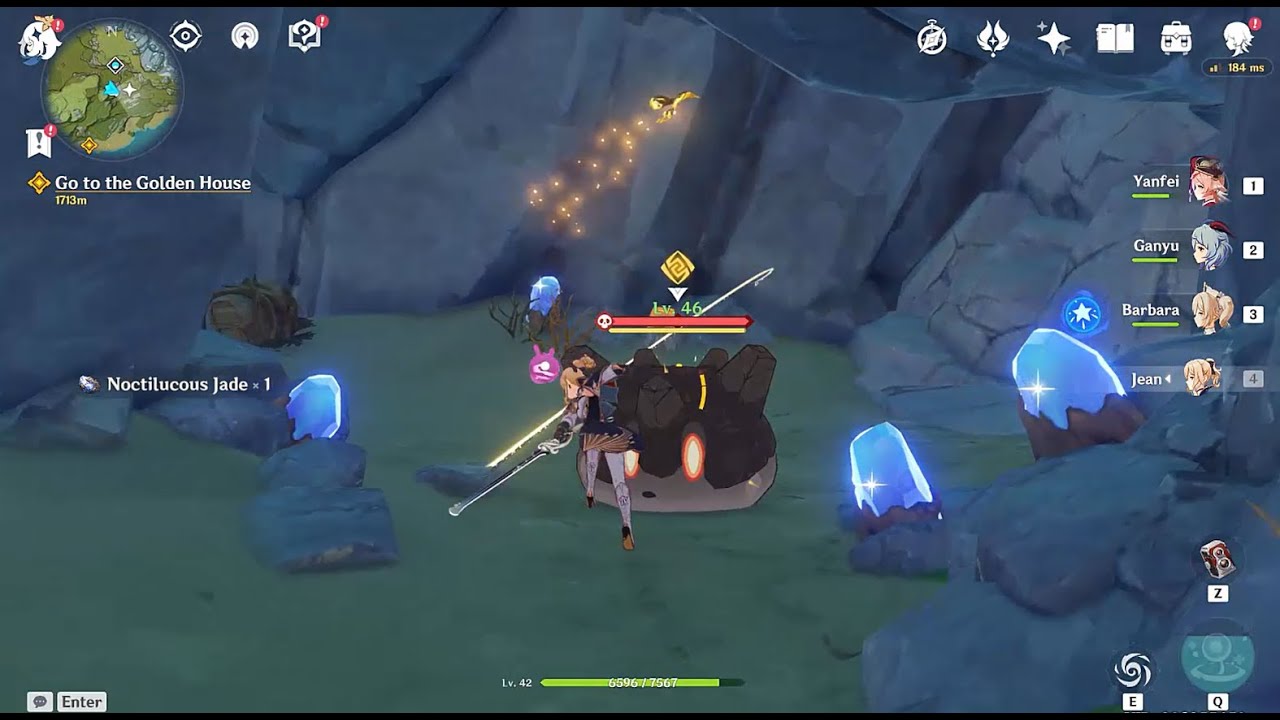 Noctilucous Jade Hidden Locations Where (Ascend YanFei Ganyu) | YanFei ...