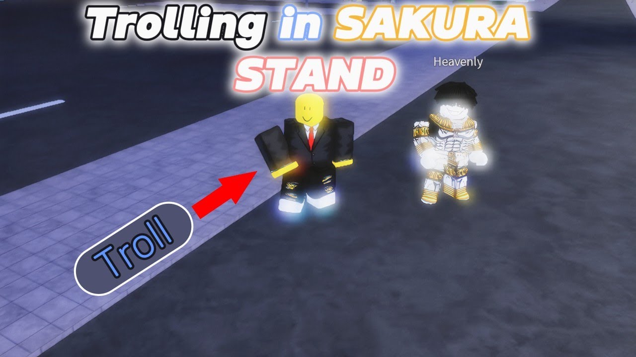 TROLLING PLAYERS in SAKURA STAND - YouTube
