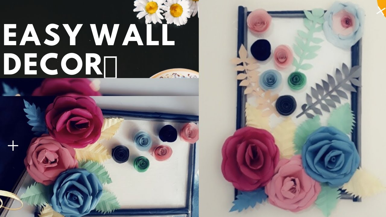 Wall decor idea\\Muk creativity house - YouTube