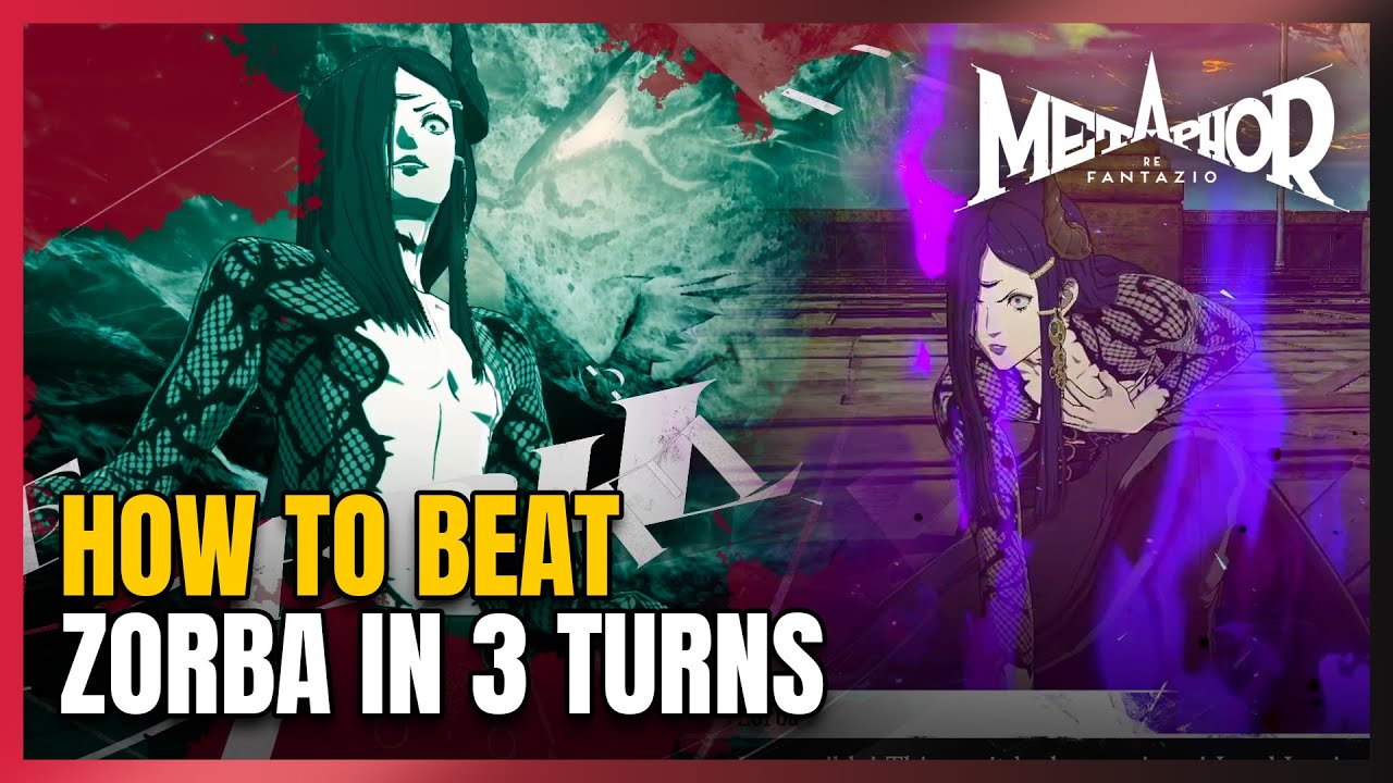 Beat Zorba in 3 turns Metaphor ReFantazio - YouTube