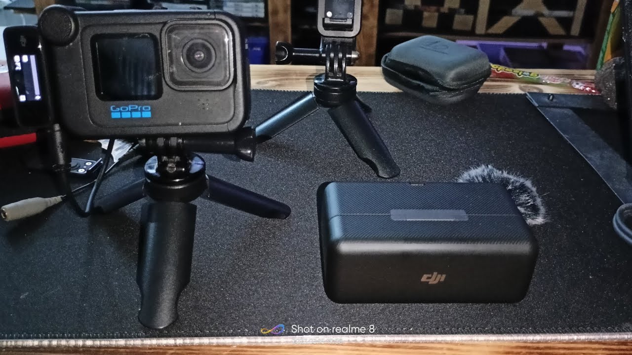 DJI MIC E GOPRO 10 - YouTube