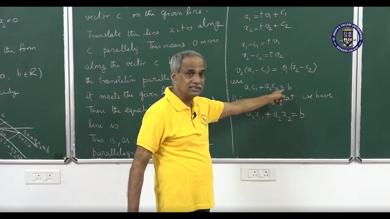 Lectures on Linear Algebra | Lecture - 2 Structure of Rn - YouTube