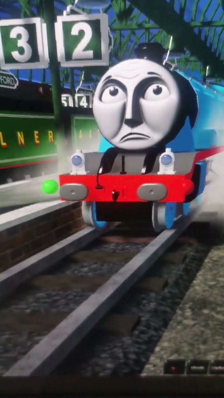 Gordon can't stop roblox sodor online - YouTube