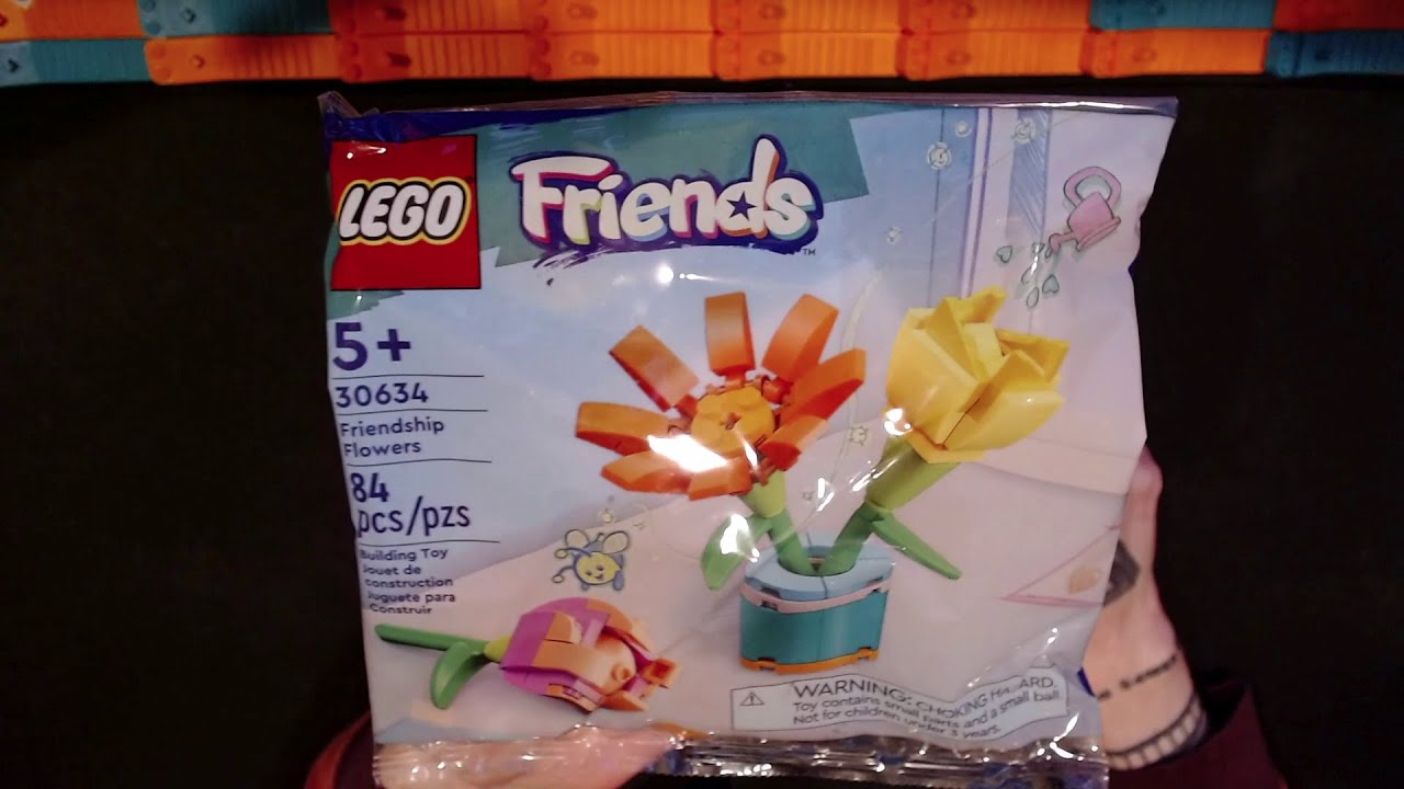 LEGO Friends Friendship Flowers Polybag 30634 Build and Review! My ...
