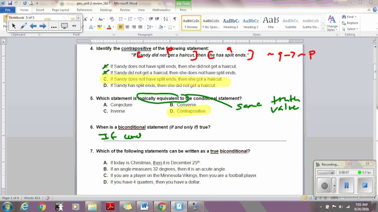 Geo: Unit 2 Review (1- 10) - YouTube