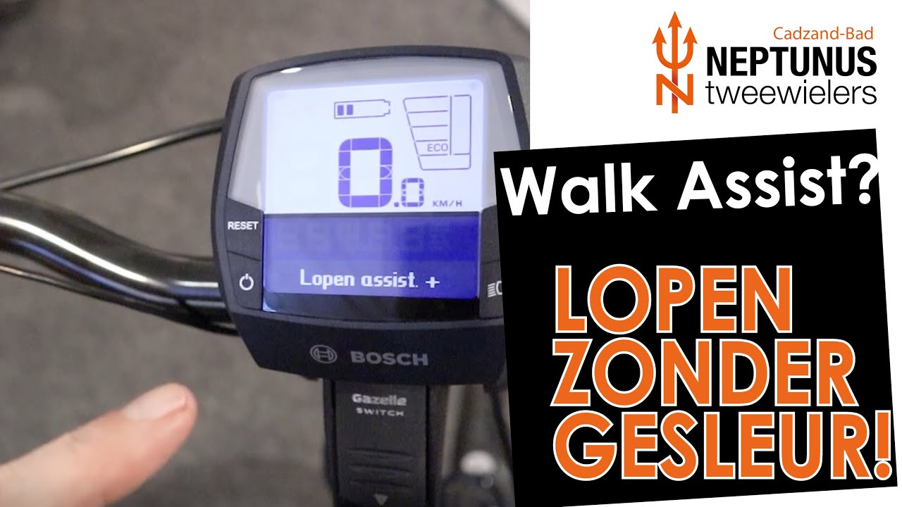 Hoe werkt Bosch Walk Assist? - YouTube