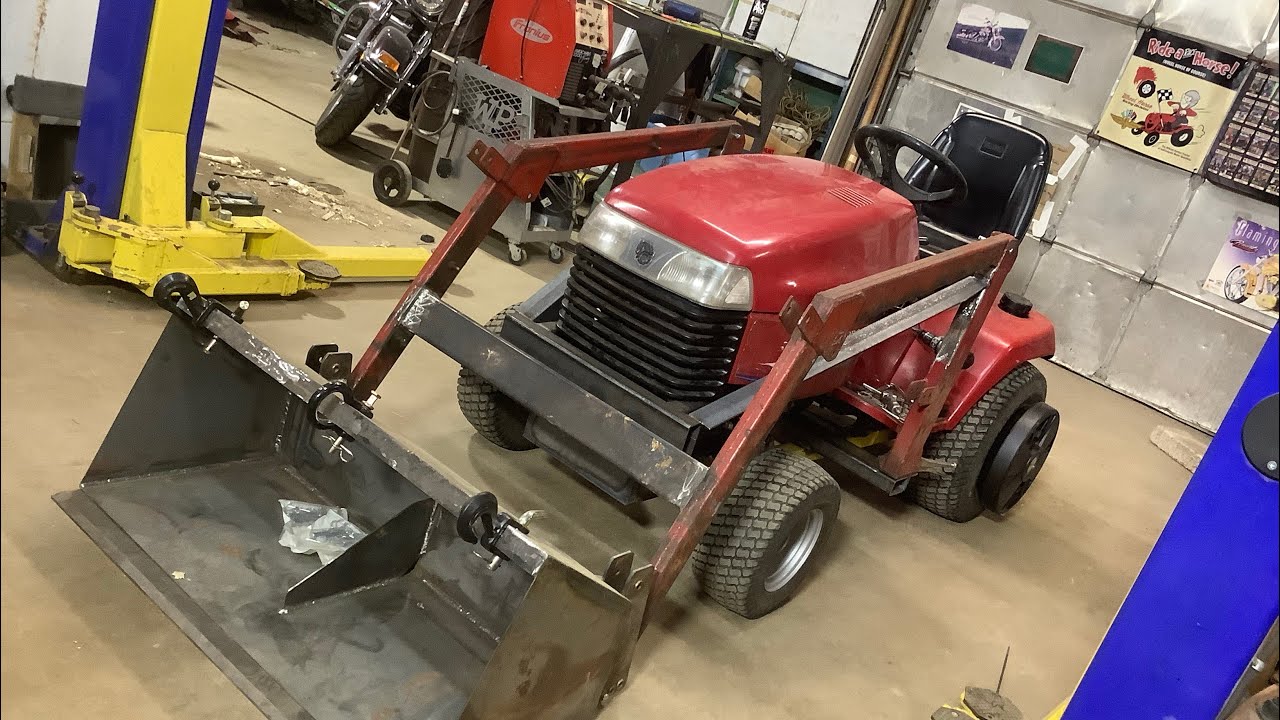 Wheel Horse 520Xi Custom ARK 500 Front End Loader Project “Duke” | Part ...