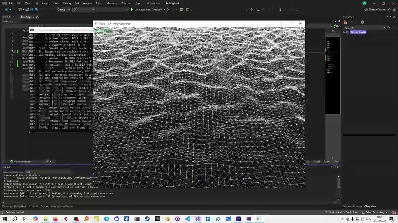 Simple 3D Terrain Generation in C++ with Raylib - YouTube