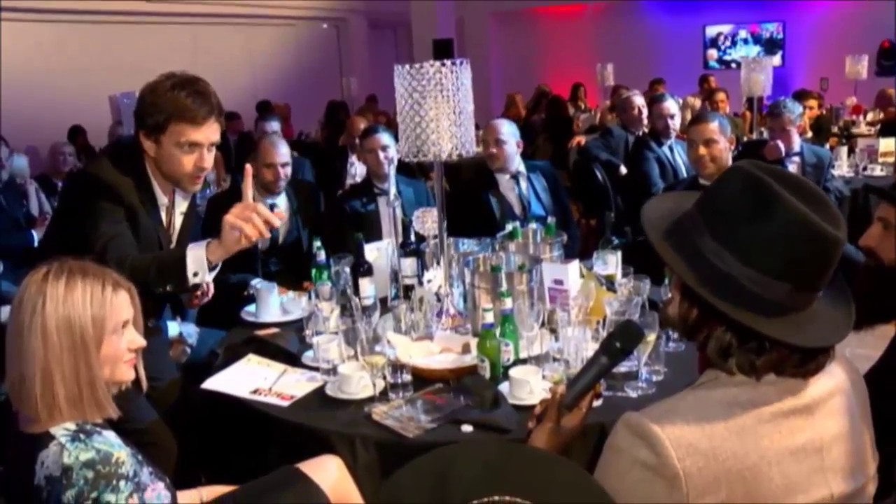 Harrison the Perceptionist at the Leeds Lifestyle Awards - YouTube