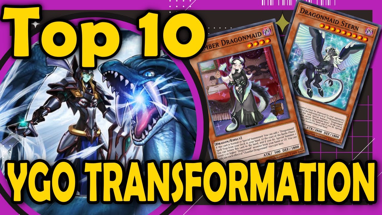 Top 10 Yugioh Transformations - YouTube