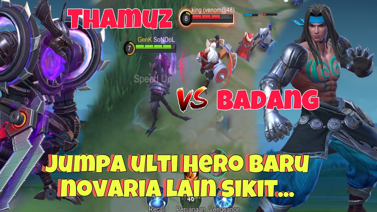 SPECIAL skin Review Thamus Abssyal Reaper - mobile legend - YouTube
