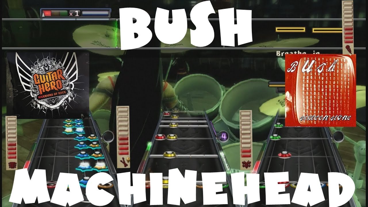 Bush - Machinehead - Guitar Hero Warriors of Rock Expert + Full Band ...