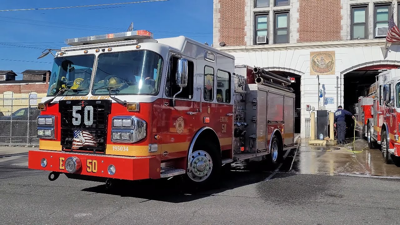 PFD Engine 50 Responding - YouTube