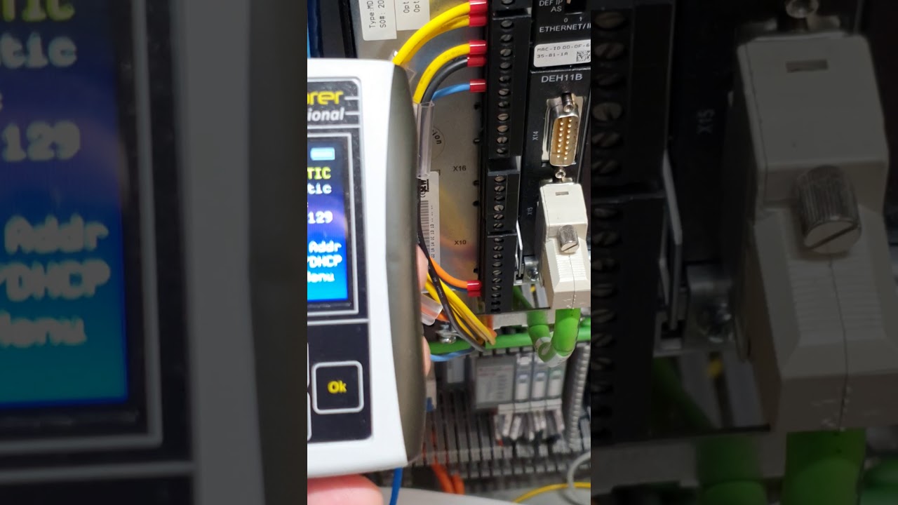 Set IP address of SEW SERVO drive the easy way no software - YouTube