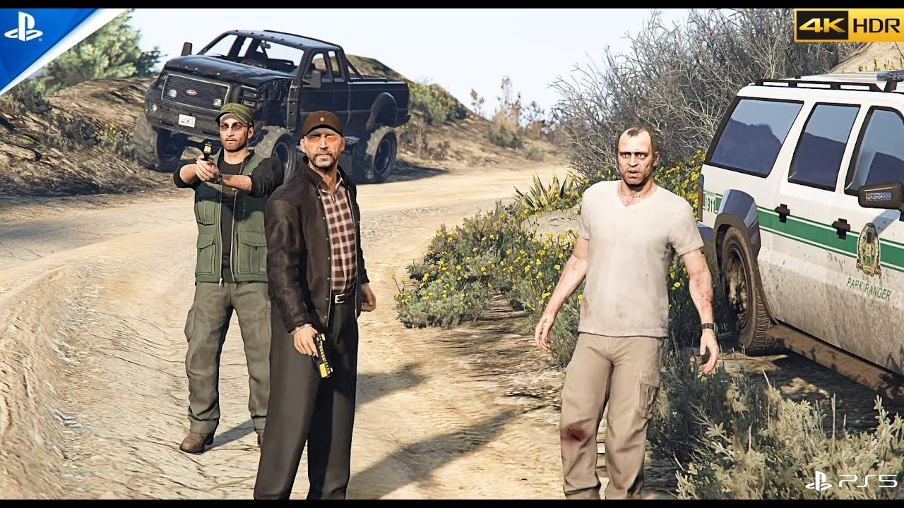 An American Welcome - GTA 5 | Ultra Graphics [PS5 | 4K HDR 60FPS] - YouTube