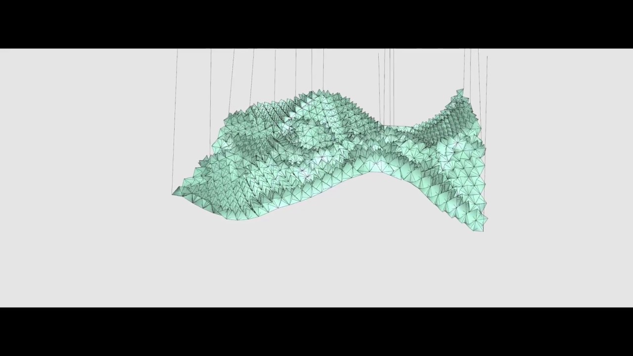 Beyond Surface - Sonobe Installation - YouTube