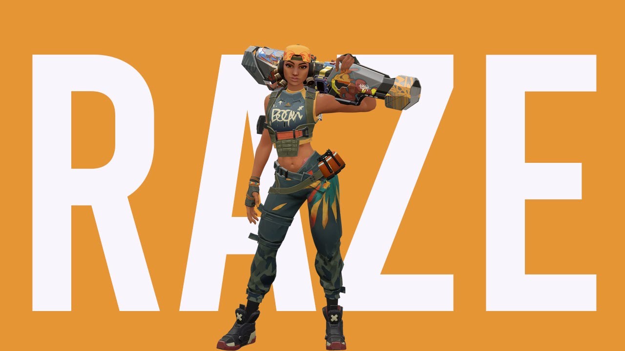 Raze Agent Highlights | Valorant - YouTube