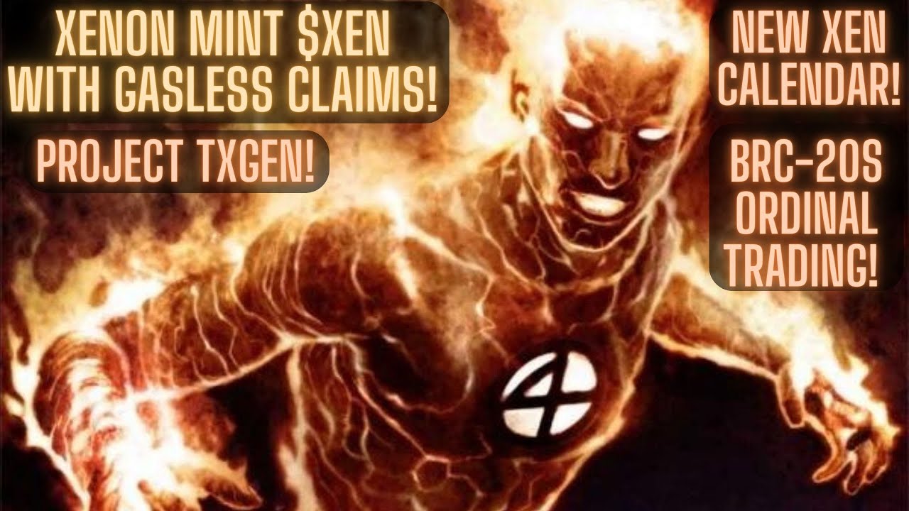 Xenon Mint $Xen With Gasless Claims! Project TXgen! Brc-20s Ordinal ...