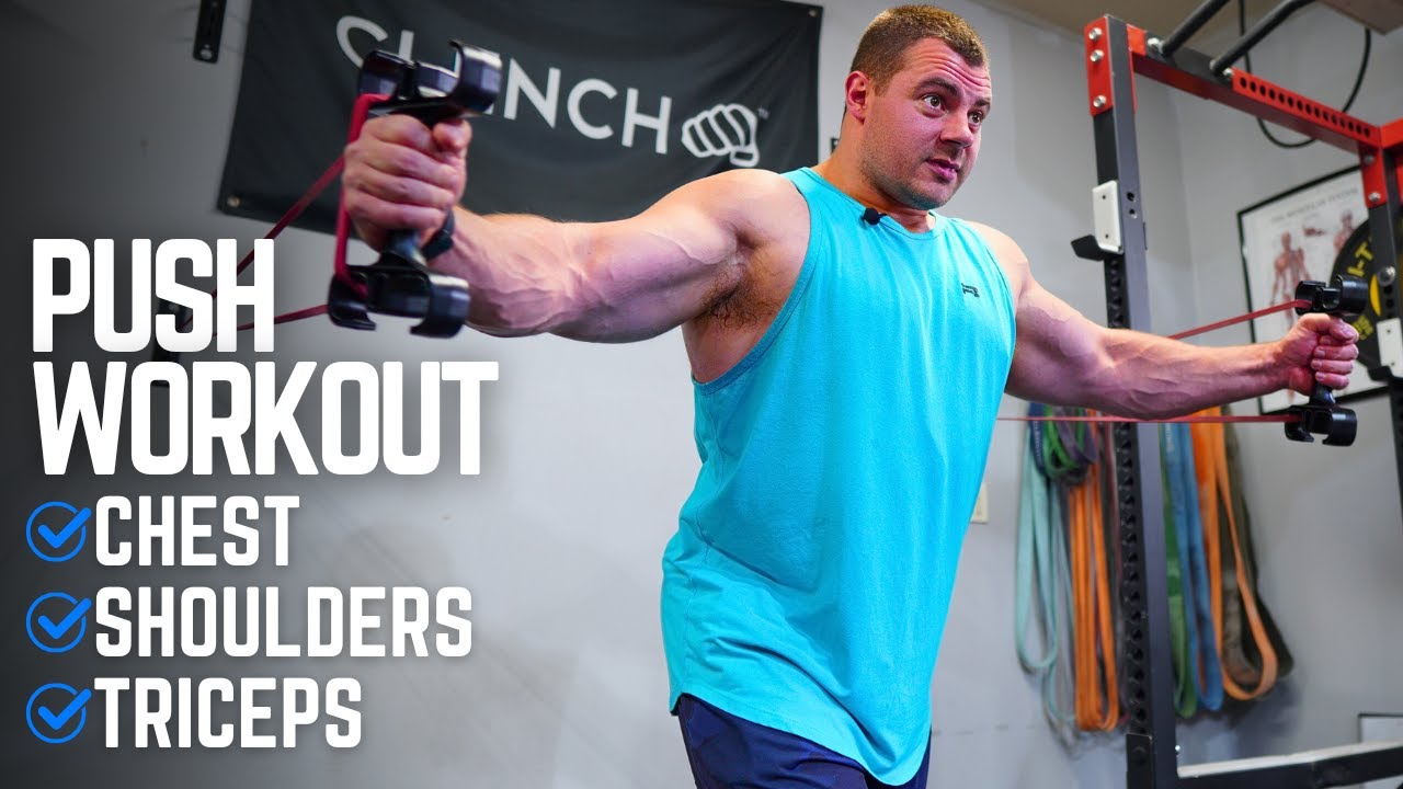 GET FIT FAST with This Amazing Resistance Band Push Workout! - YouTube