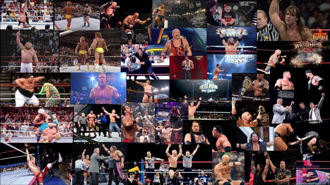 WWE royal rumble moments from 1988 -2016 - YouTube