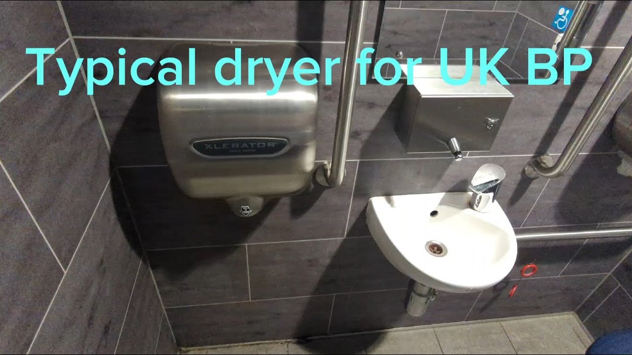 Excel Dryer Xlerator Hand Dryer at BP, Ely Services SF Connect ♿ - YouTube