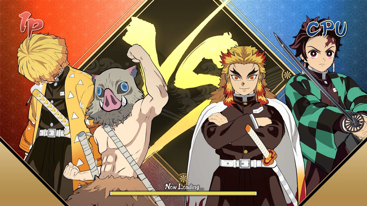 Inosuke vs Rengoku - Demon Slayer: Kimetsu no Yaiba – The Hinokami ...