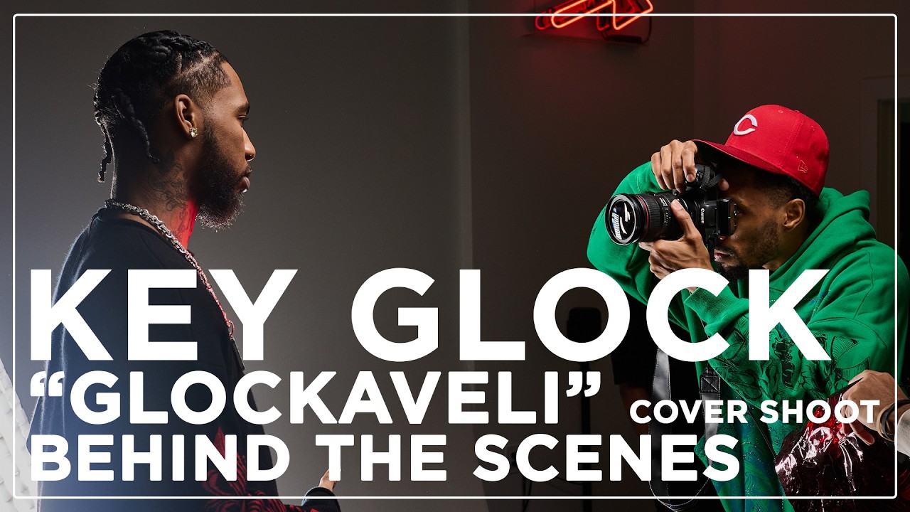 Key Glock "Glockaveli" Album Cover Photo Shoot Behind the Scenes - YouTube