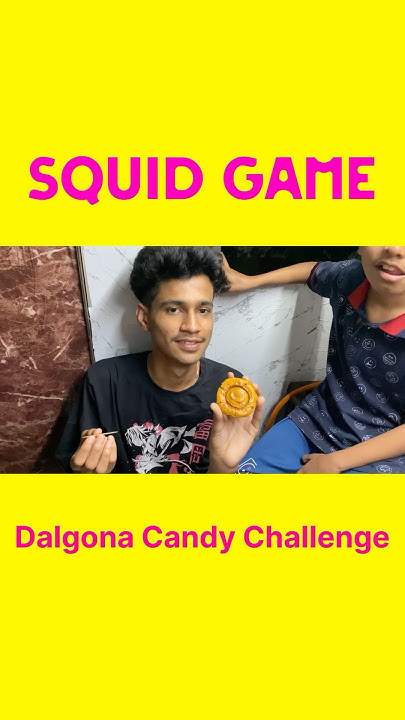 Dalgona Candy Challenge ️ Squid Game #shorts #squidgame2 #squidgame - YouTube