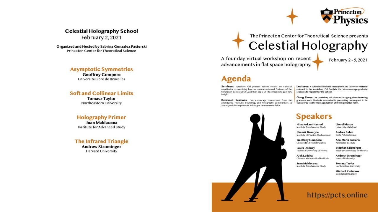 Celestial Holography School - YouTube