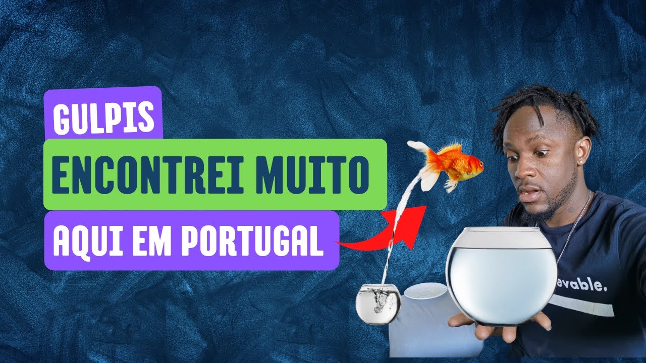 Encontrei Gulpis no lago do jardim aqui em Portugal - YouTube