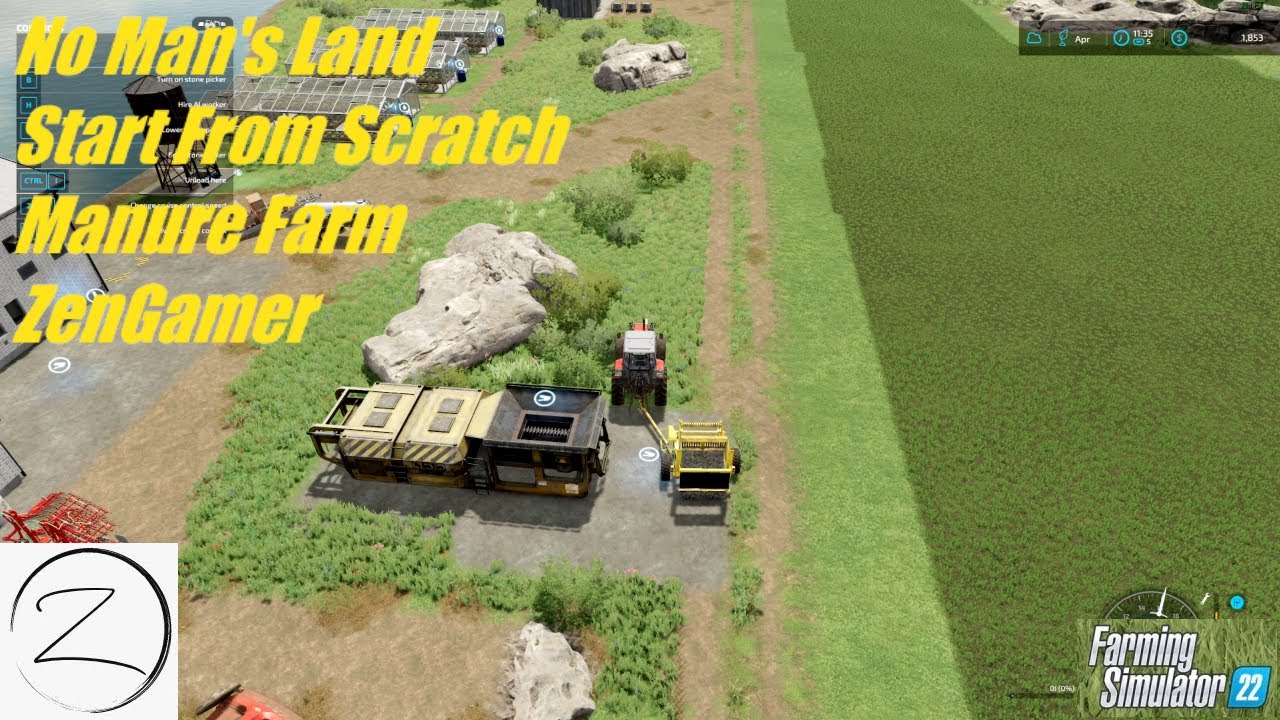 Starting a Manure Farm - Episode #12 - Debris Crusher! [FS22] [No Man's ...