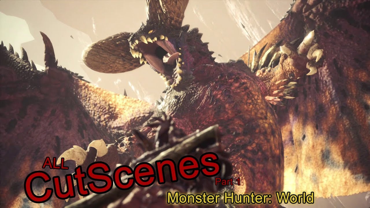 Monster Hunter: World - Cutscenes part 3 - YouTube