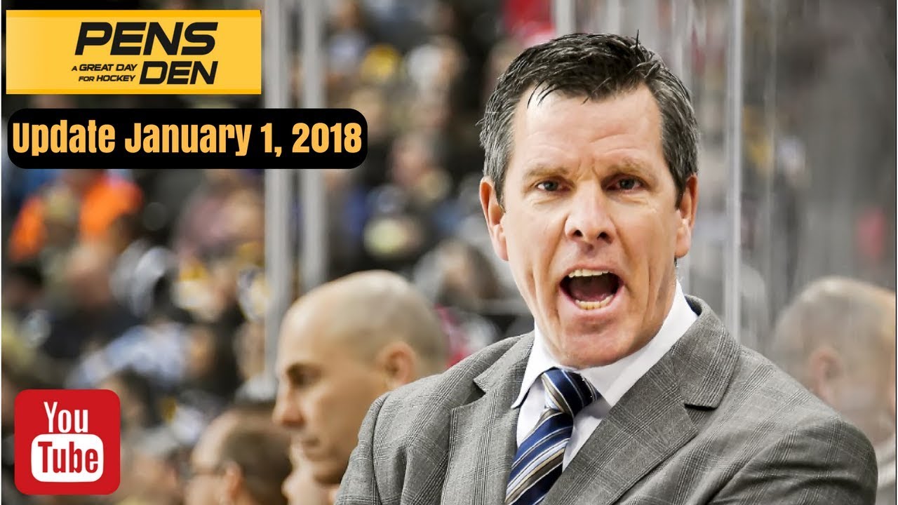 Pens Den Update January 1, 2018 - YouTube