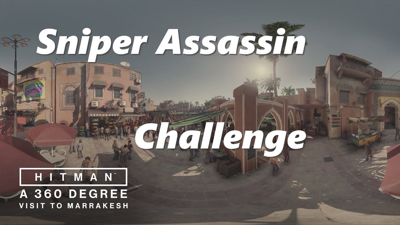 Hitman - Marrakesh/A Gilded Cage - Sniper Assassin - Challenge (XBox/PC ...