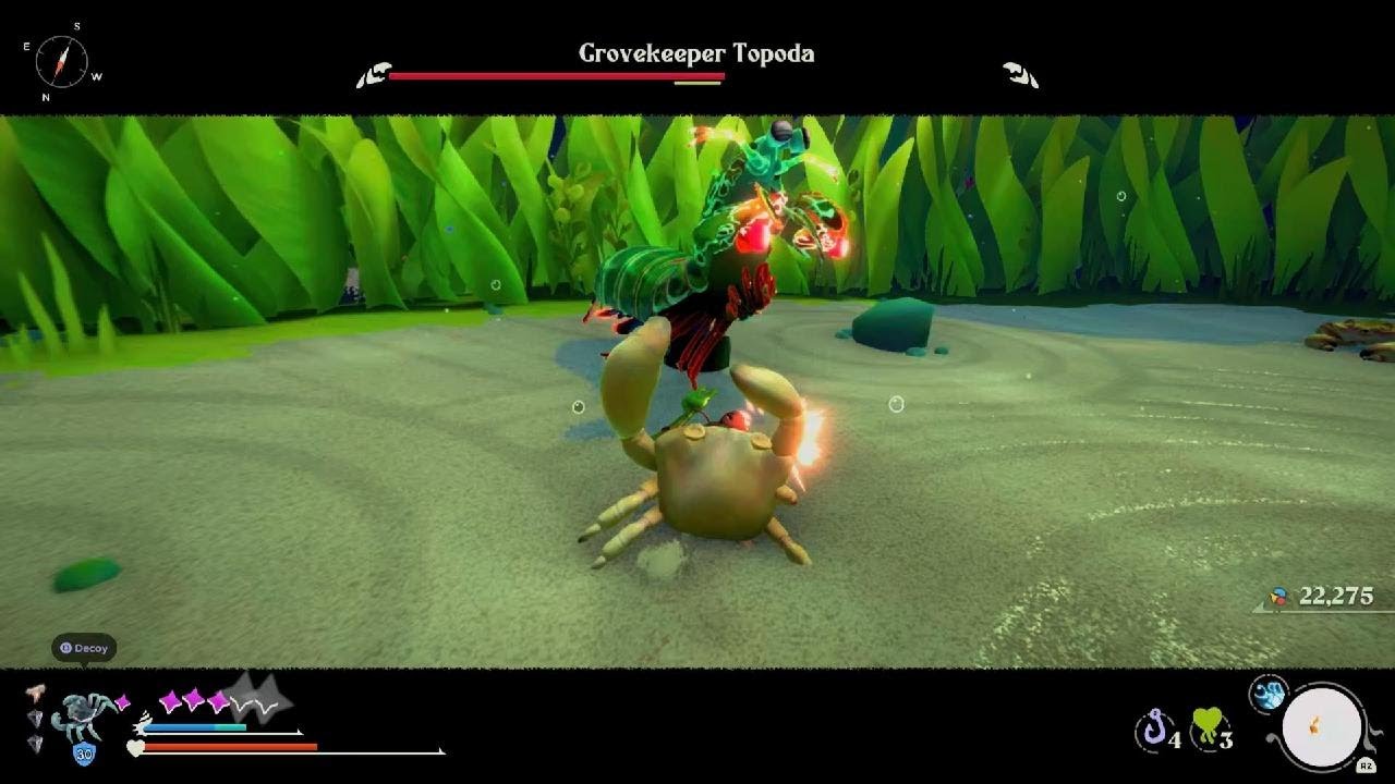 Another Crab's Treasure - Gravekeeper Topoda - YouTube