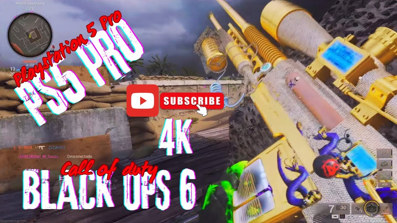 🚨PS5 PRO 4K🚨 CALL OF DUTY BLACK OPS 6 - FOX_VEGAS_ - SNIPER - SCUD - PLAYSTATION 5 PRO 4K - YouTube