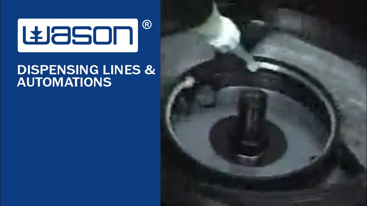 2 Part Dispenser with Rotary Table - Wason Technology - YouTube