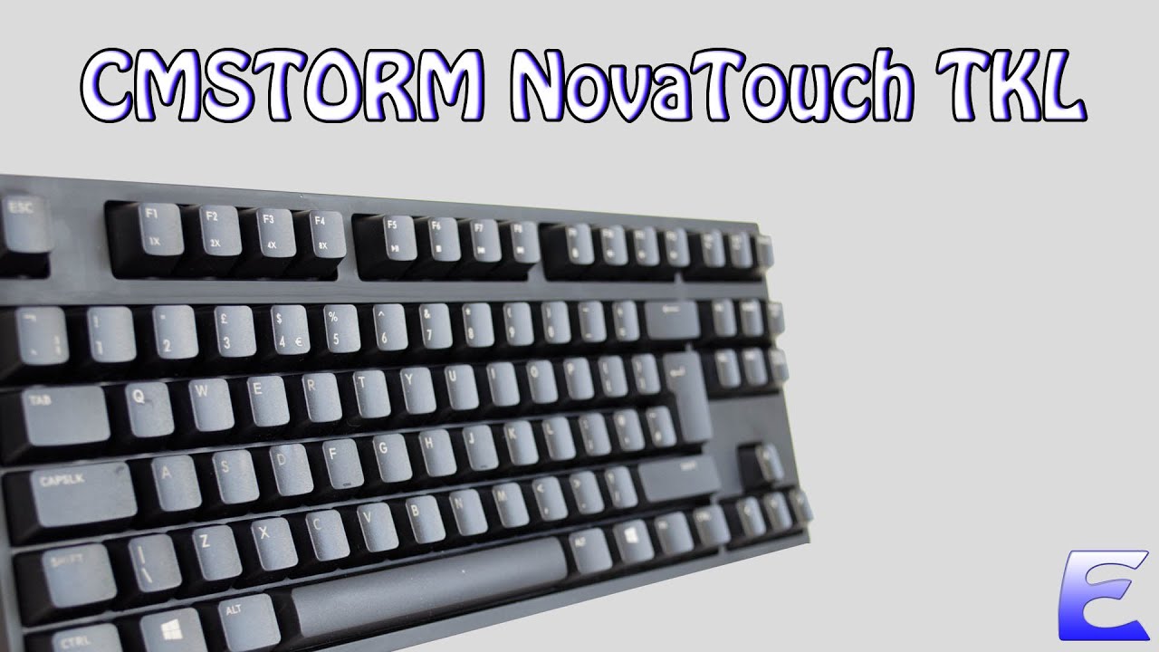 CM STORM NovaTouch TKL Keyboard Review - Topre Switch - YouTube