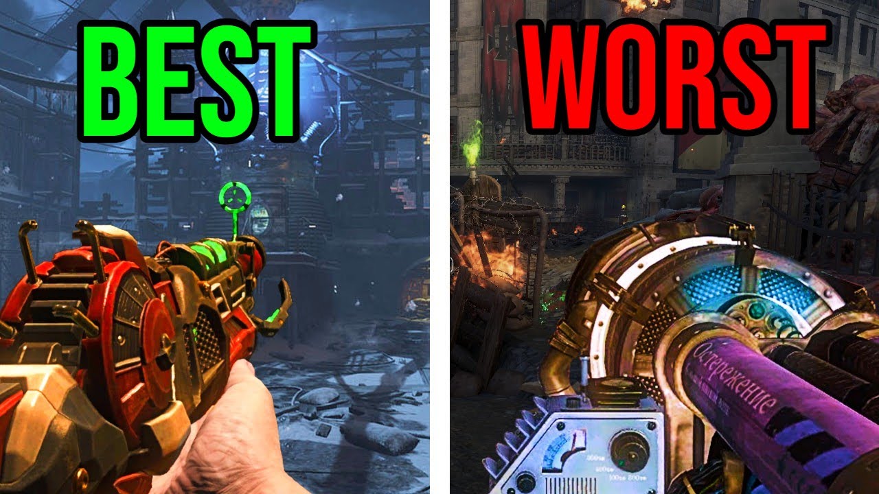 We Ranked Every Wonder Weapon in 2022! - YouTube