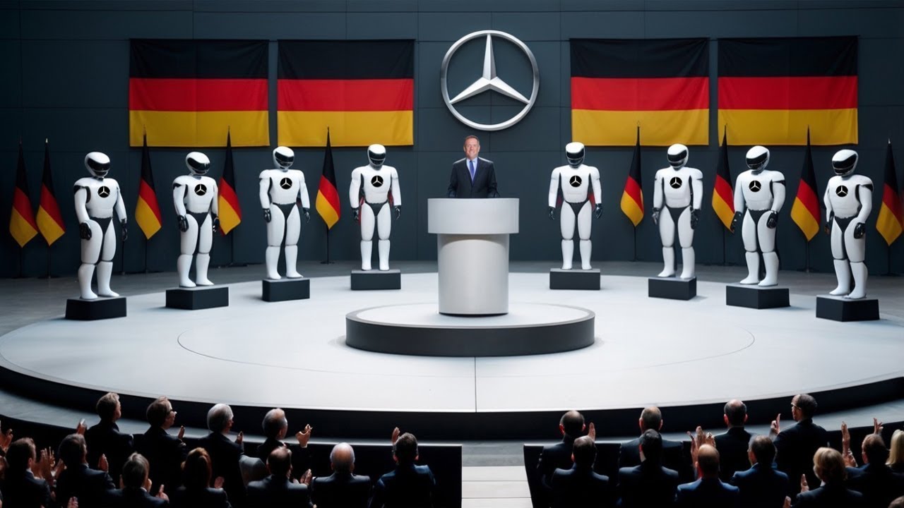 Mercedes' NEUER Humanoider Roboter Übernimmt die Deutsche Industrie ...
