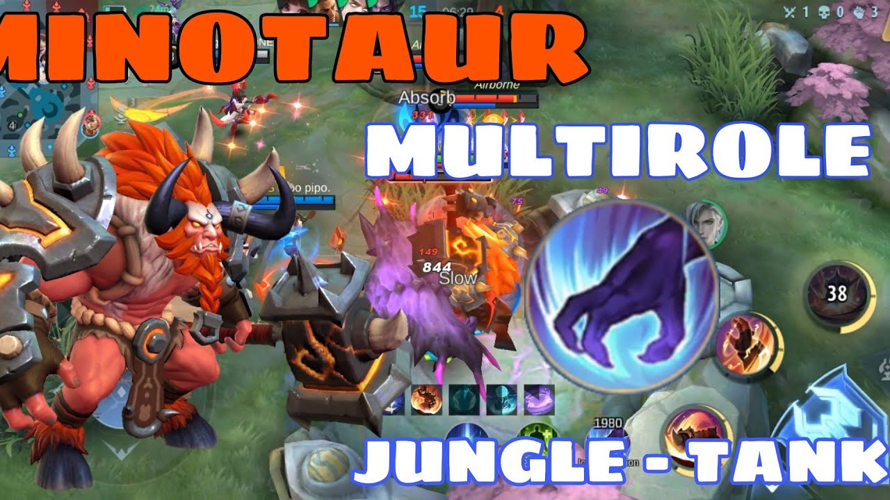 MINOTAUR MULTIROLE - JUNGLE META! AUTO ULTIMATE | ROAD TO TOP 1 GLOBAL ...