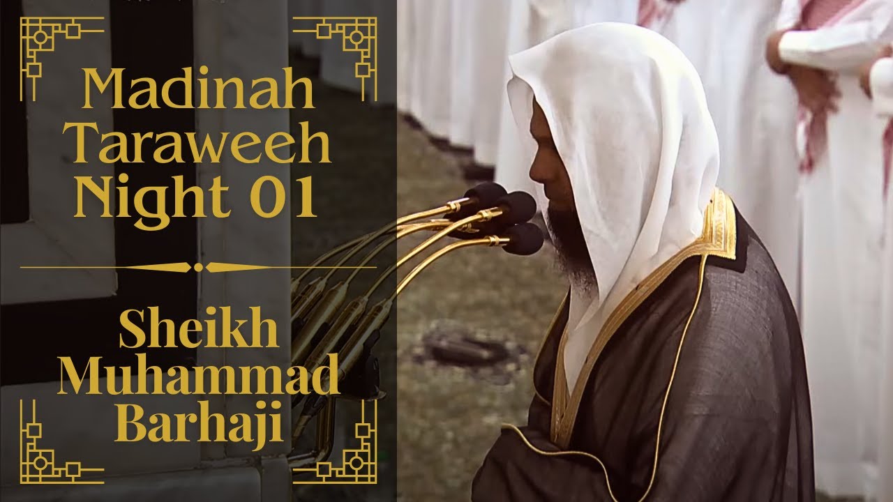 Sheikh Muhammad Barhaji's First Salah in Masjid Nabawi | Madeenah ...