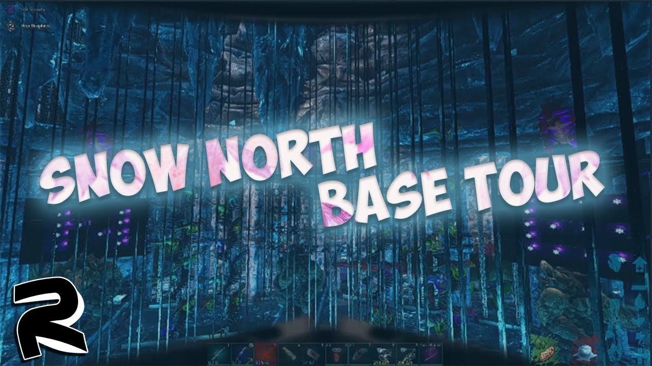 ARK: New Era Snow North & Pearl Cave Base Tour [Official Small Tribes ...