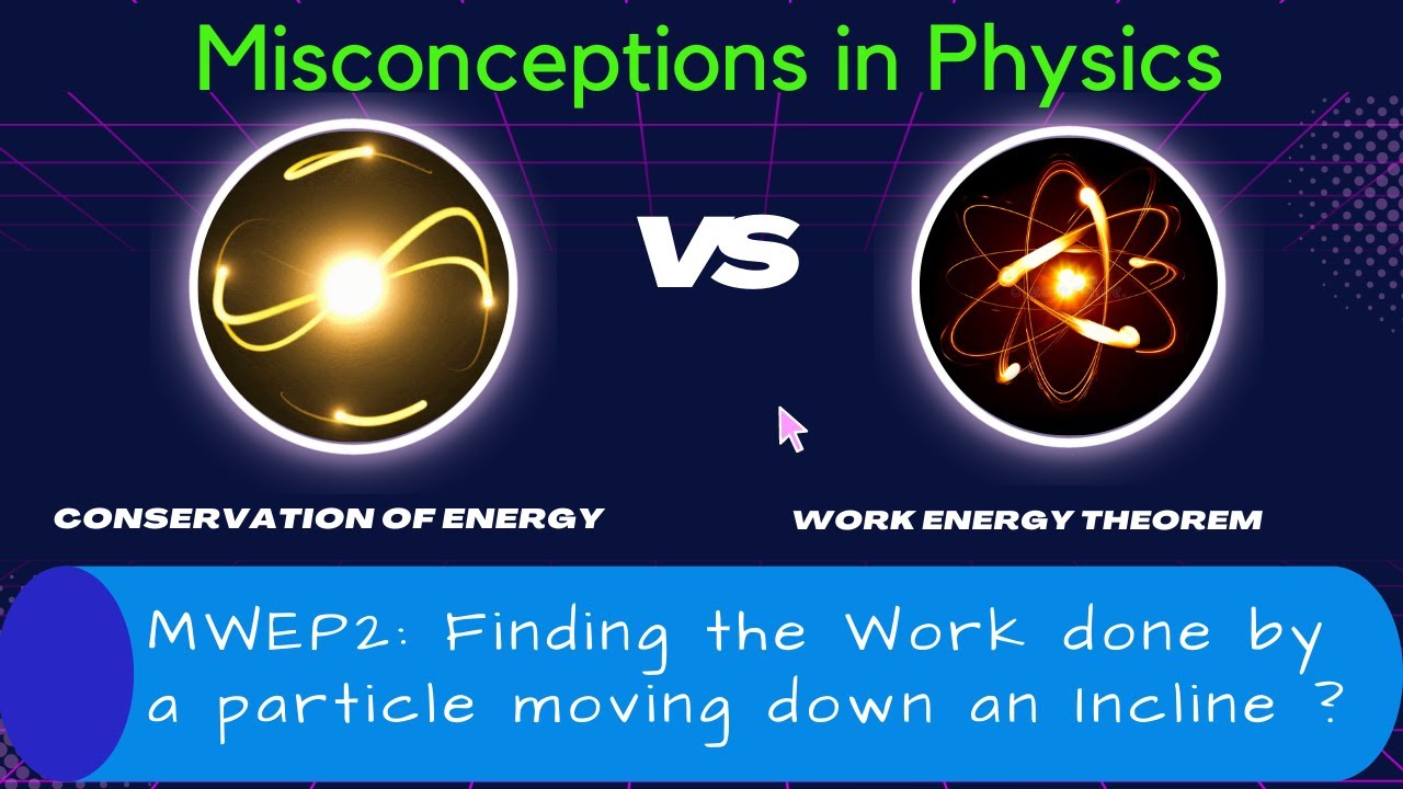 MWEP2: Misconceptions in Physics: Work done by a particle moving down ...