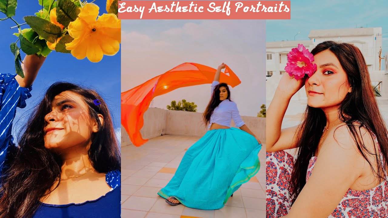 Easy Self Portraits at HOME without Tripod | creative portraits | self ...