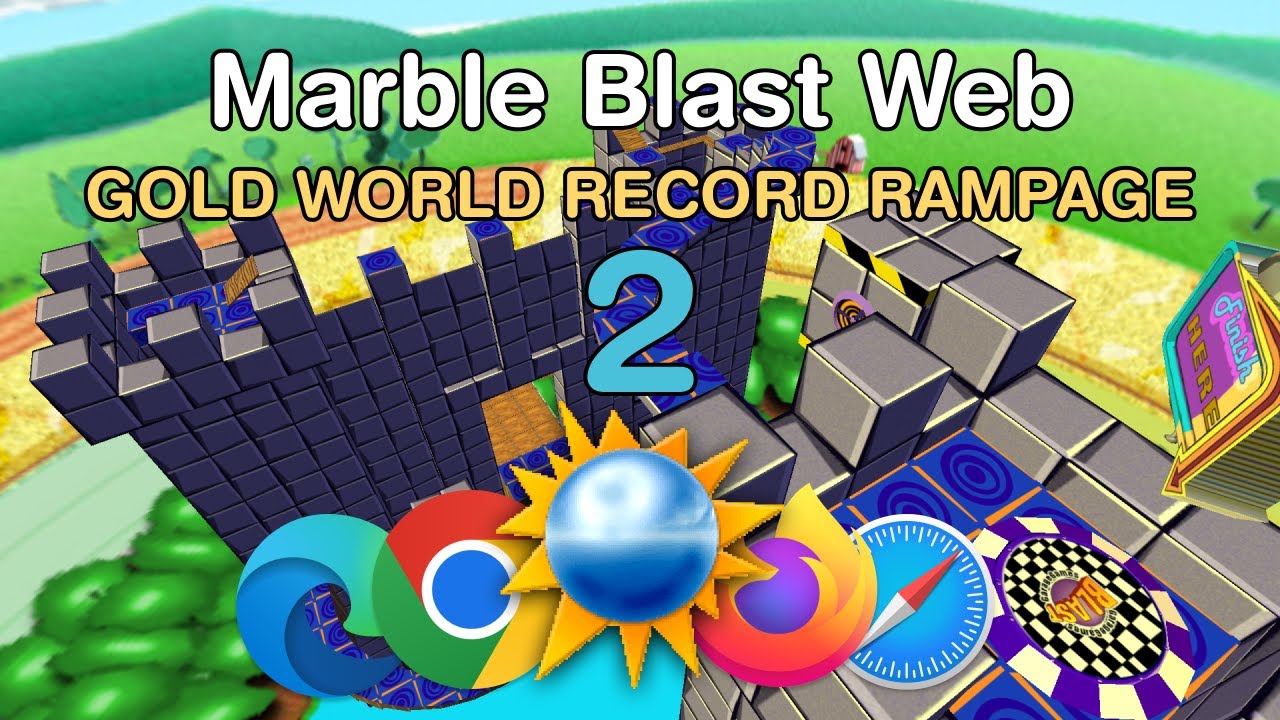 Marble Blast Gold (Web Port) World Record Rampage 2 - YouTube