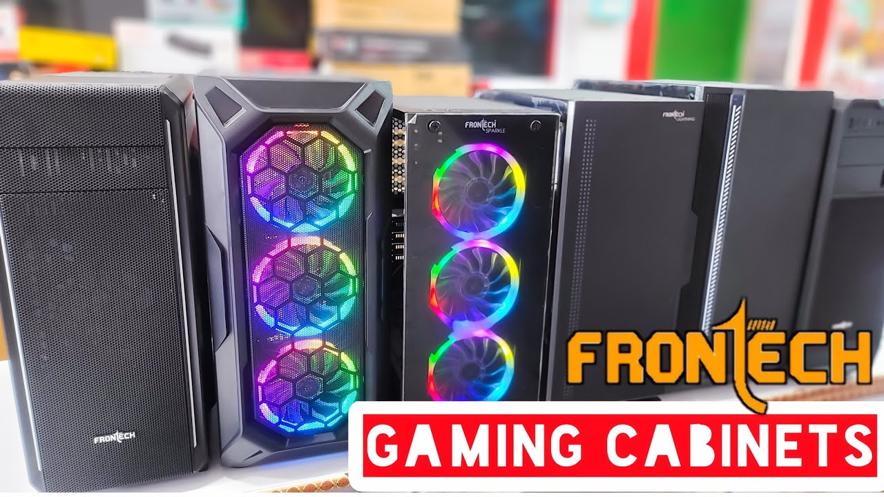 Frontech Gaming Cabinet Lineup | RGB Cabinet - YouTube