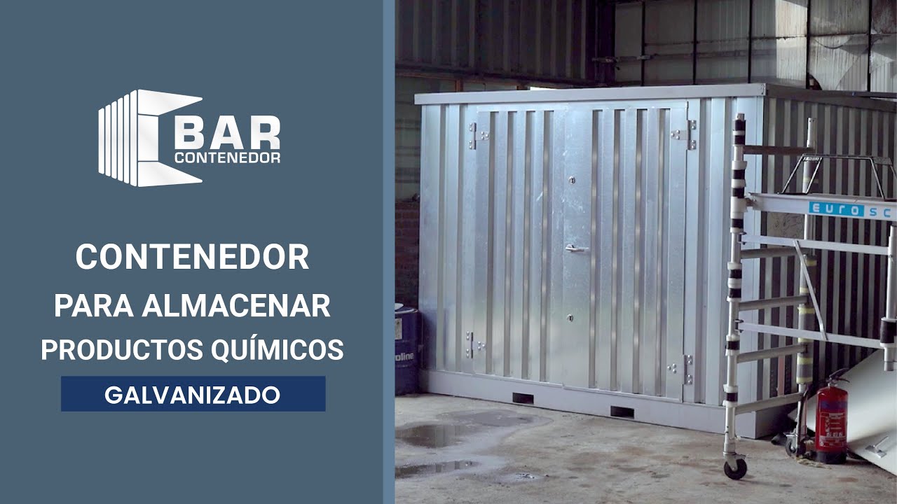 Contenedor para productos químicos, seguro y resistente - YouTube
